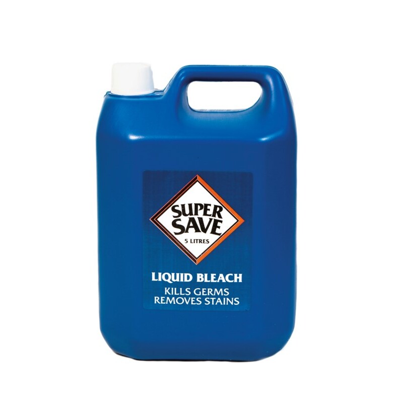 Supersave Bleach 5Ltr - Pure Detergents & more